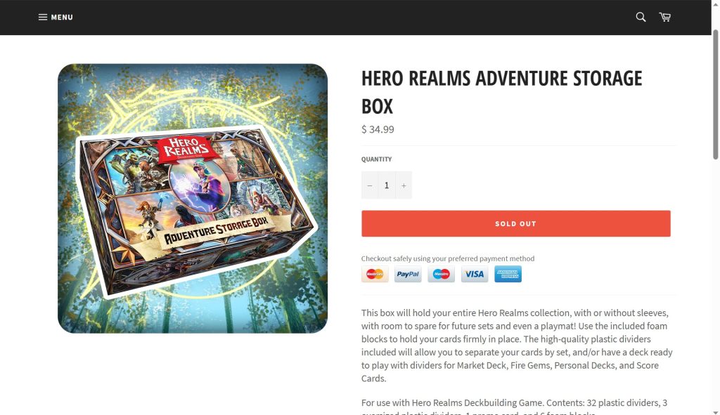 Hero Realms Deckbuilding Card Game Review - Home of Mark