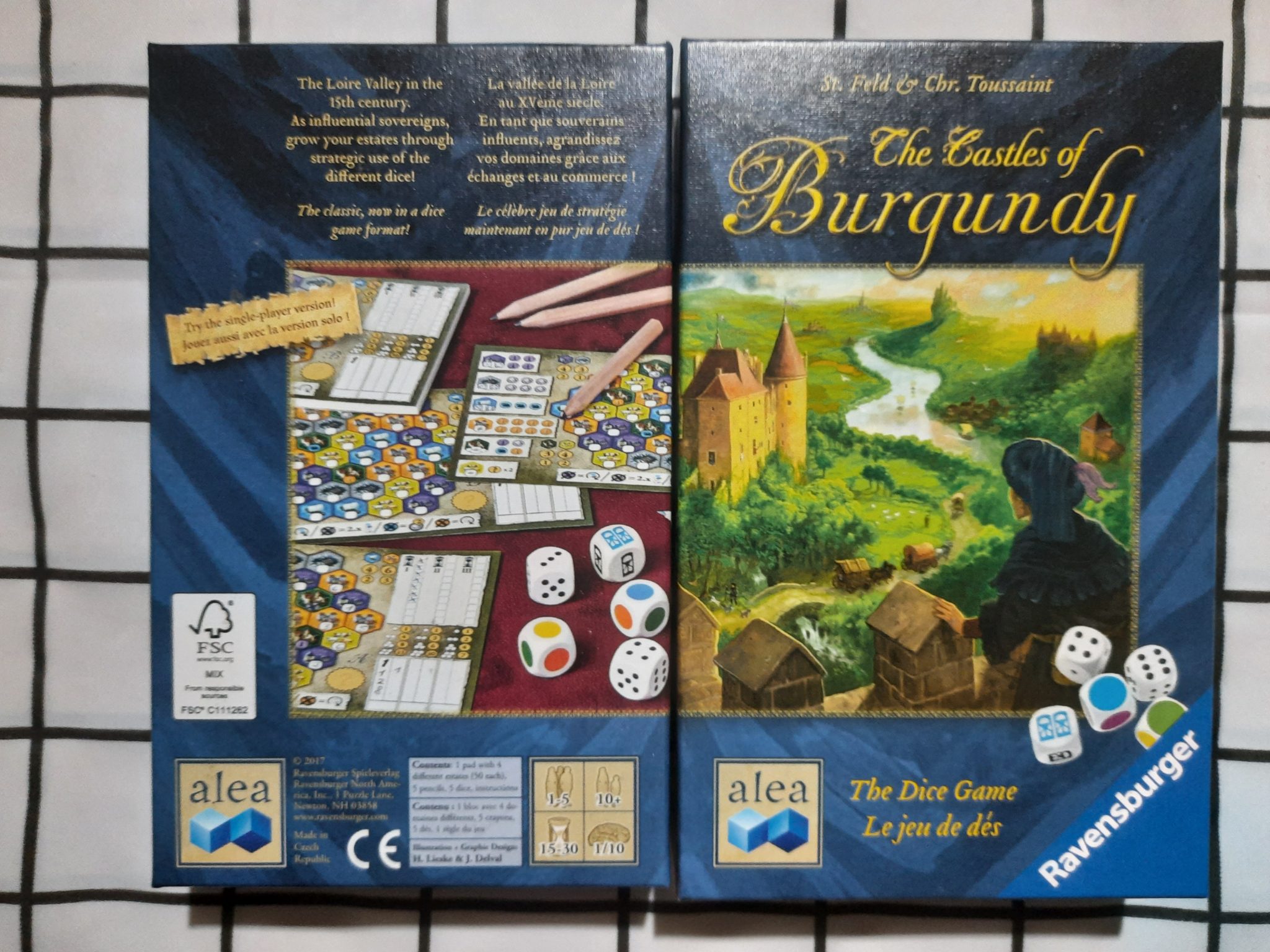 The Castles of Burgundy: The Dice Game Review - Home of Mark