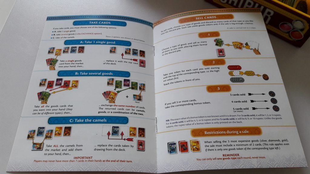 Jaipur Card Game Review - Home of Mark