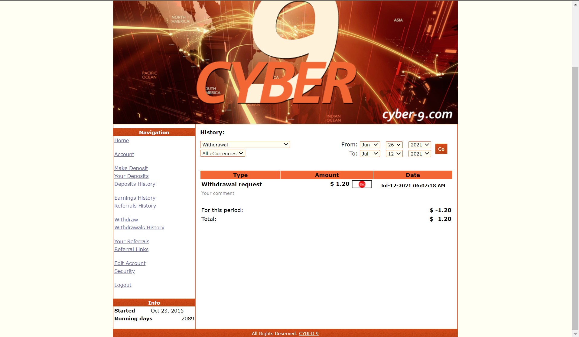 Cyber-9.com Review - Home of Mark