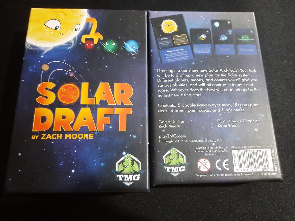 Solar Draft Card Game Review - Home of Mark