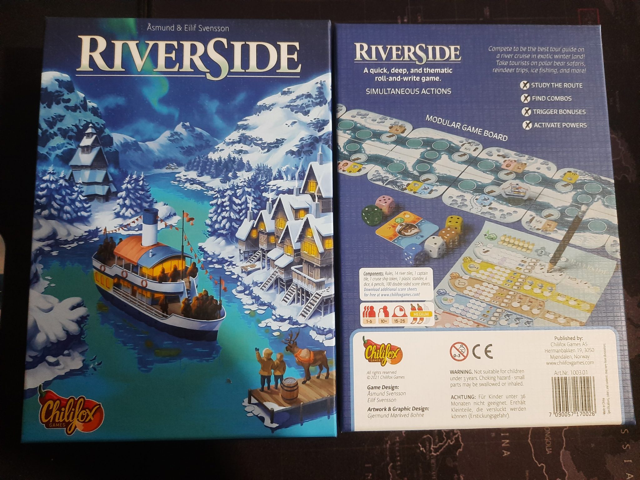 Riverside Board Game Review - Home of Mark