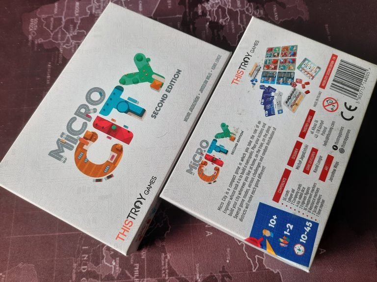 Micro City (Second Edition) Card Game Review - Home of Mark